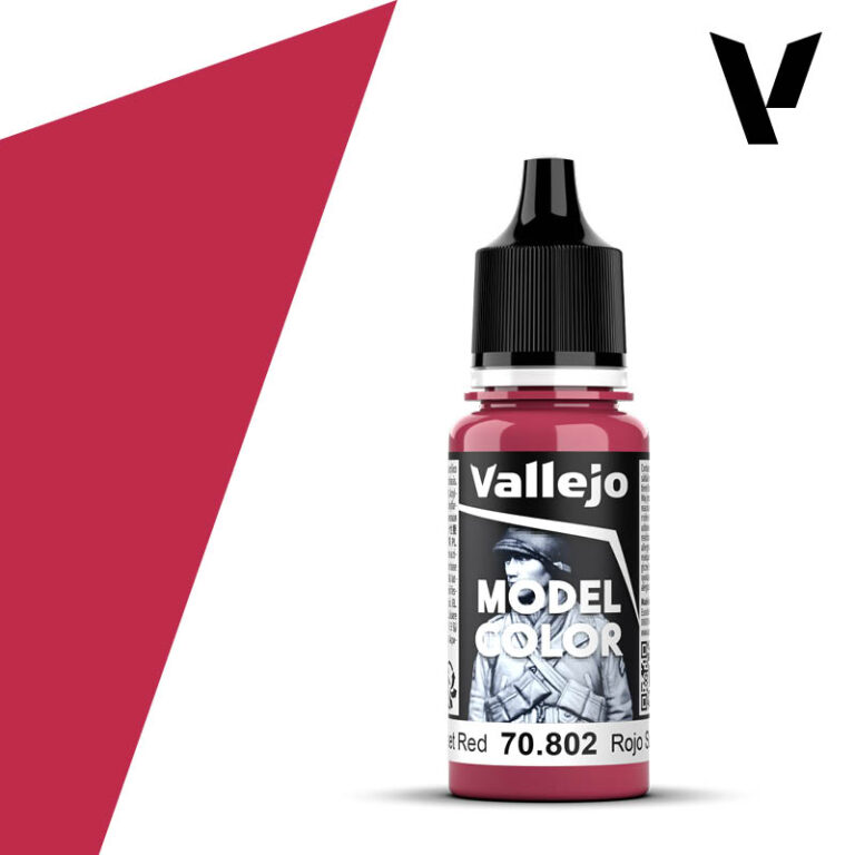 Vallejo Model Color 70802 Sunset Red - Acrylic Paint